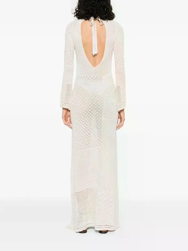AKEP Crochet-knit Dress