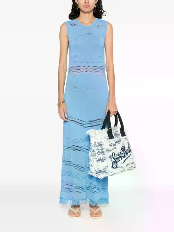 AKEP Crochet-knit Dress