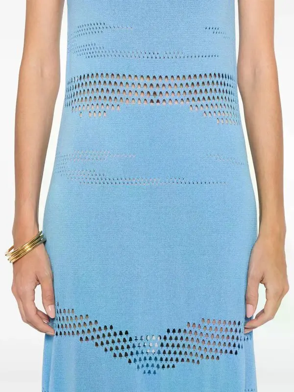 AKEP Crochet-knit Dress