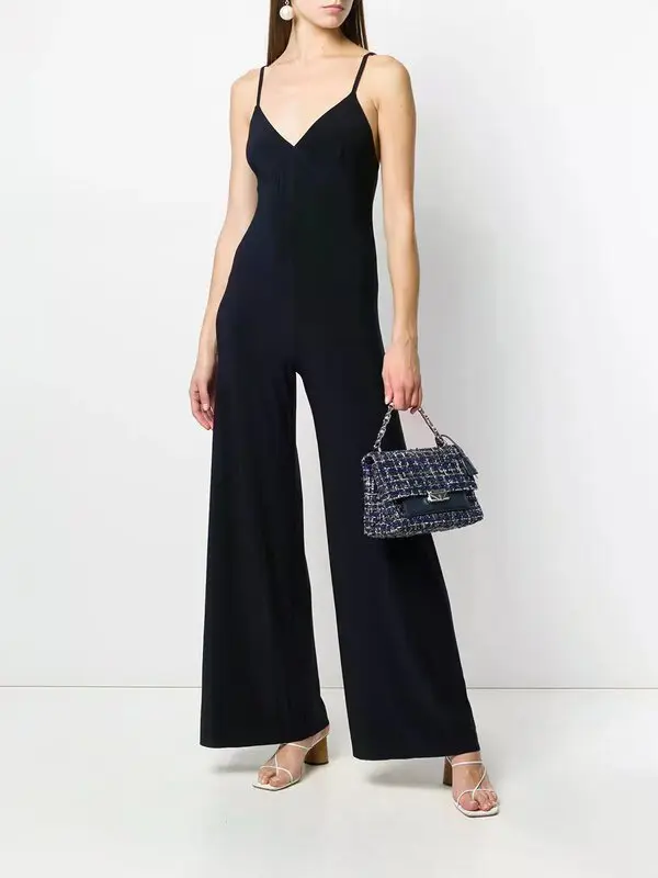 Norma Kamali Slip Wide-leg Jumpsuit