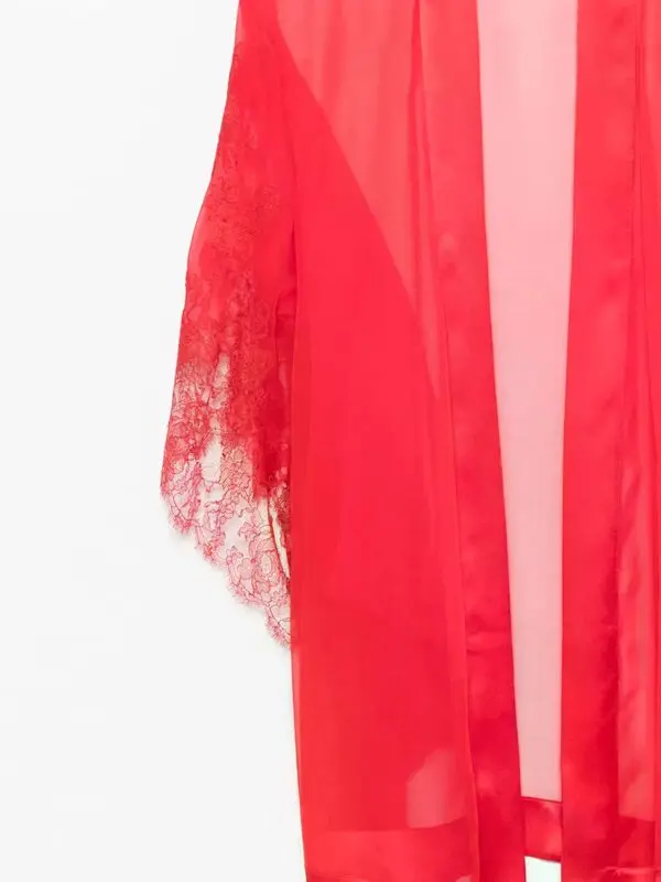Carine Gilson Calais-caudry Lace Robe