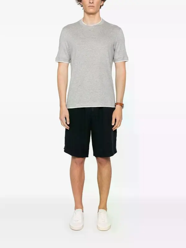 Brunello Cucinelli Mélange-effect T-shirt