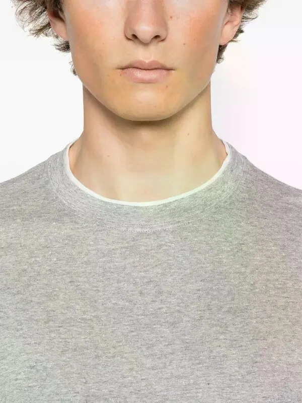 Brunello Cucinelli Mélange-effect T-shirt