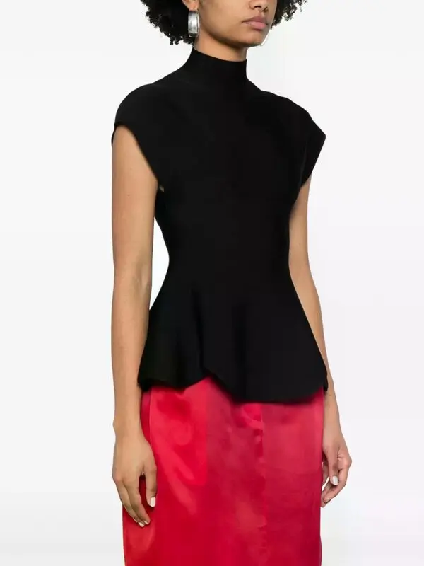 Khaite Andra Top - Black