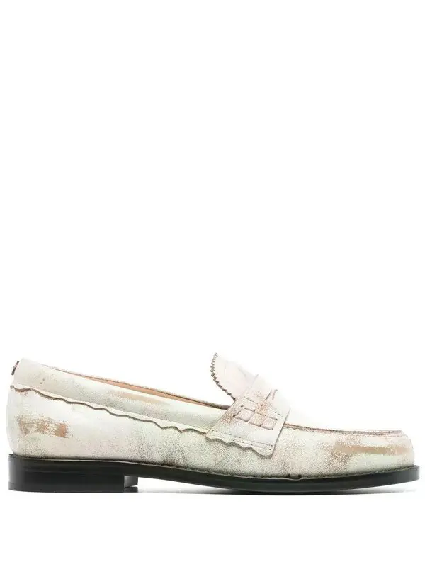 GOLDEN GOOSE Jerry Distressed Loafers