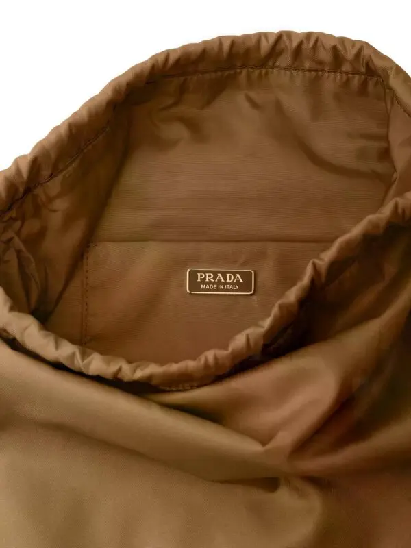 Prada Drawstring Clutch Bag