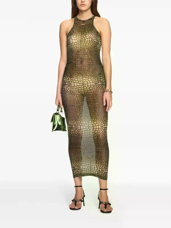 Off-White Croco Dress
