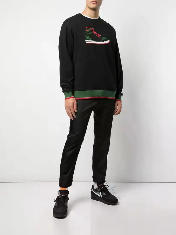 MOSTLY HEARD RARELY SEEN 8-BIT Red Sneak Sweatshirt