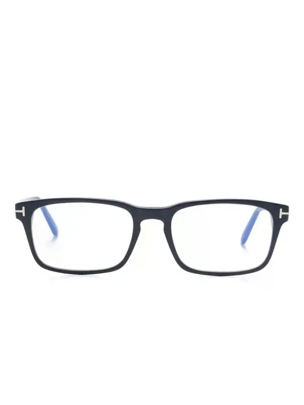 TOM FORD Rectangle-frame Glasses - Grey