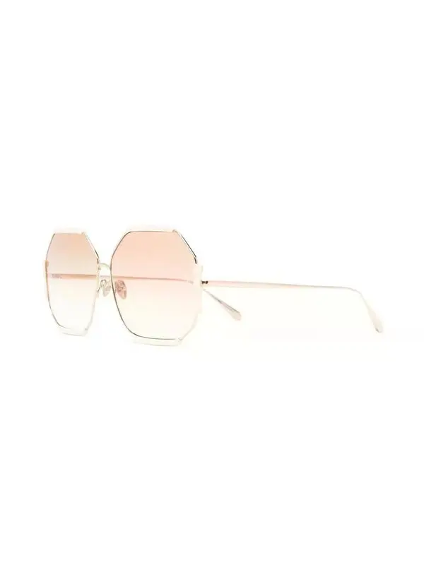 Linda Farrow Margot Oversized Sunglasses