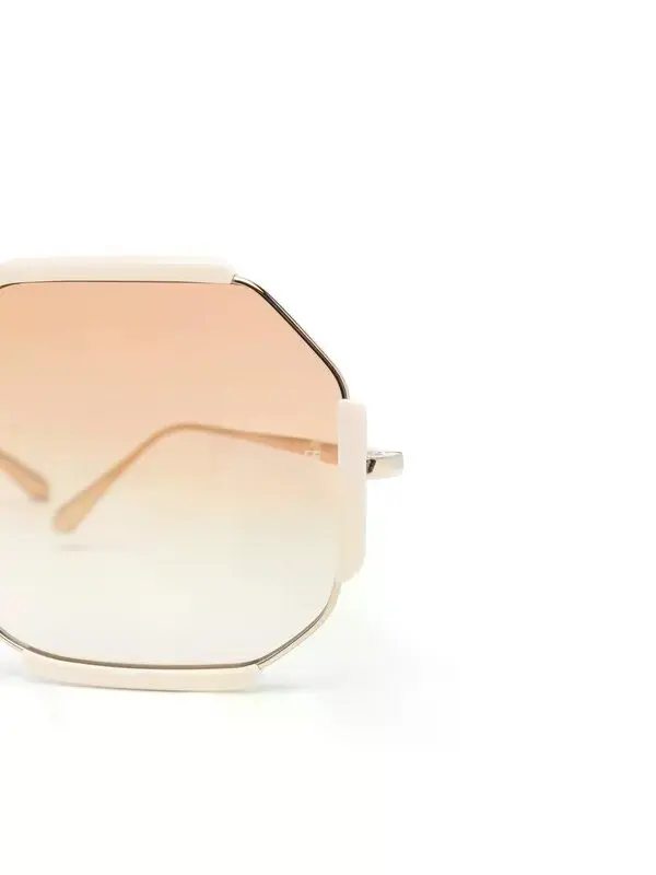 Linda Farrow Margot Oversized Sunglasses