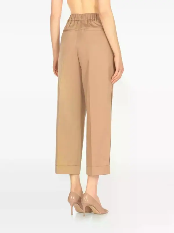 Peserico Pleated Trousers - Neutrals