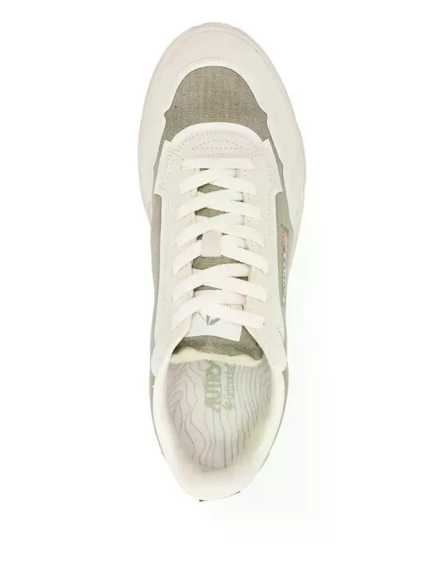 AUTRY Suede-panel Sneakers - Neutrals