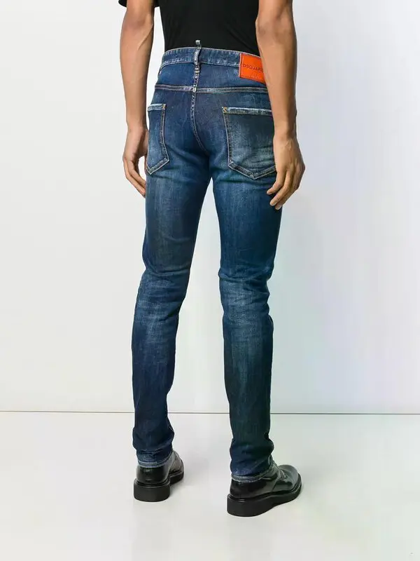 Dsquared2 Slim Faded Jeans