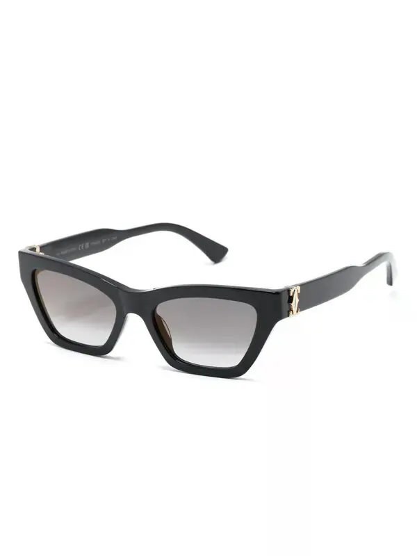 Cartier Cat-eye Frame Sunglasses - Black