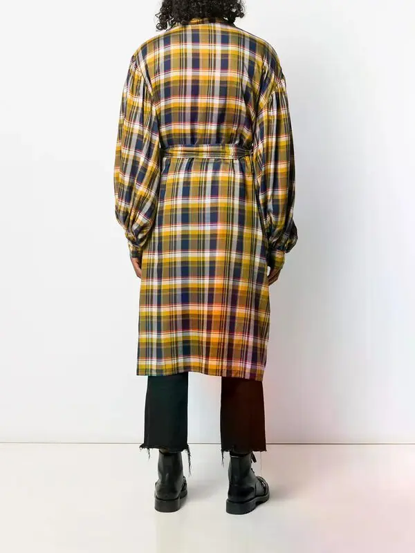 Collina Strada Plaid Shirt Jacket