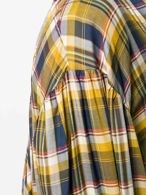 Collina Strada Plaid Shirt Jacket