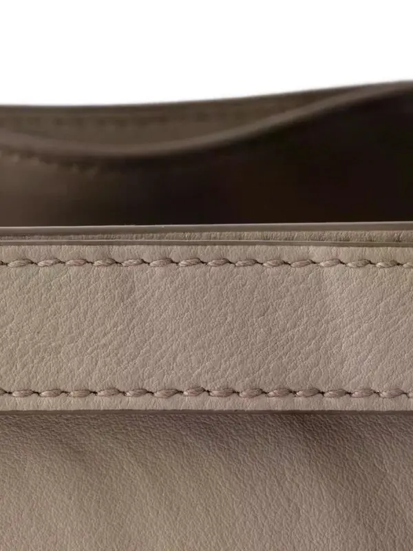 Prada Small Buckle Tote Bag - Neutrals