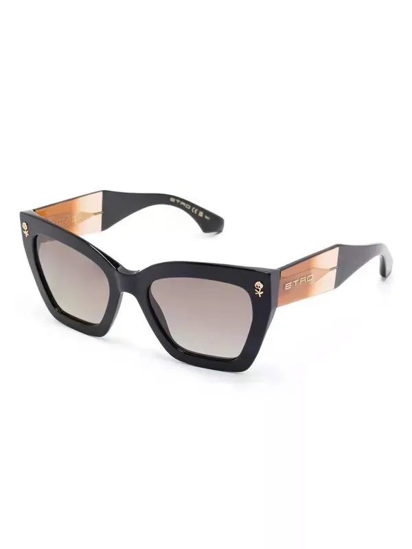 Etro Butterfly-frame Sunglasses - Black