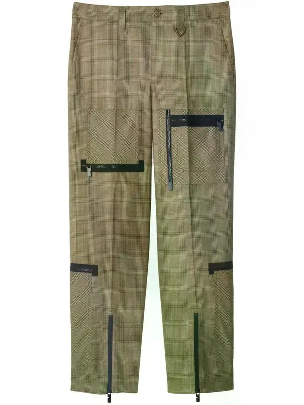 Burberry Check Pattern Trousers