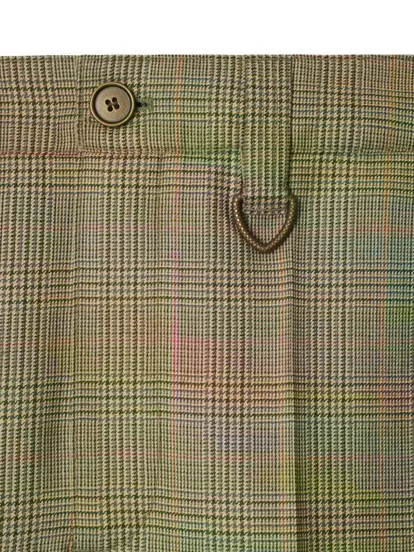 Burberry Check Pattern Trousers