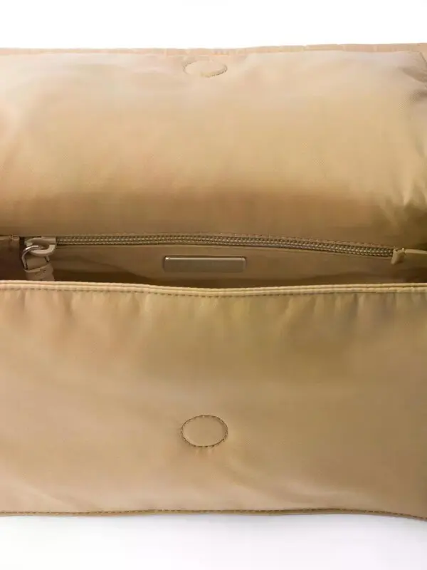 Prada Traveller Padded Shoulder Bag - Brown