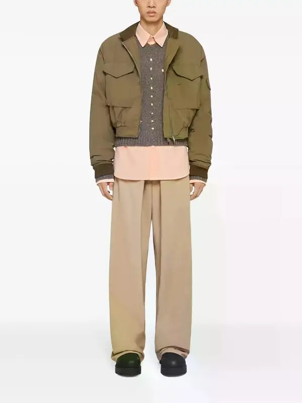 Givenchy Pleated Wide-leg Trousers