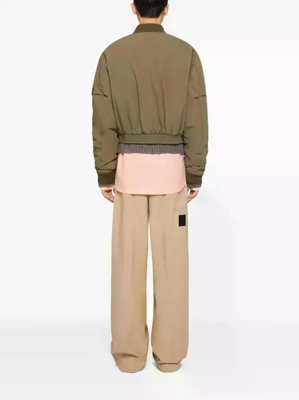 Givenchy Pleated Wide-leg Trousers