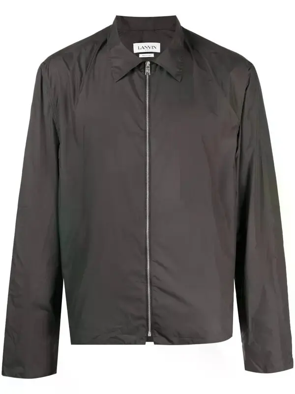 LANVIN Lightweight Zip-up Shirt