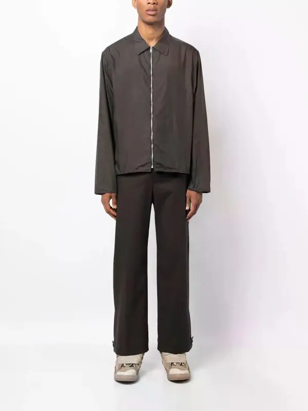 LANVIN Lightweight Zip-up Shirt