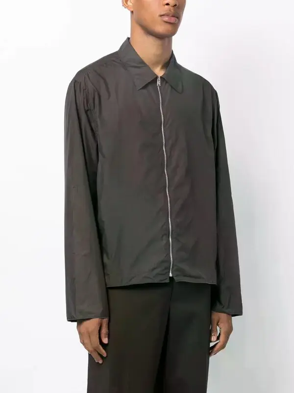LANVIN Lightweight Zip-up Shirt
