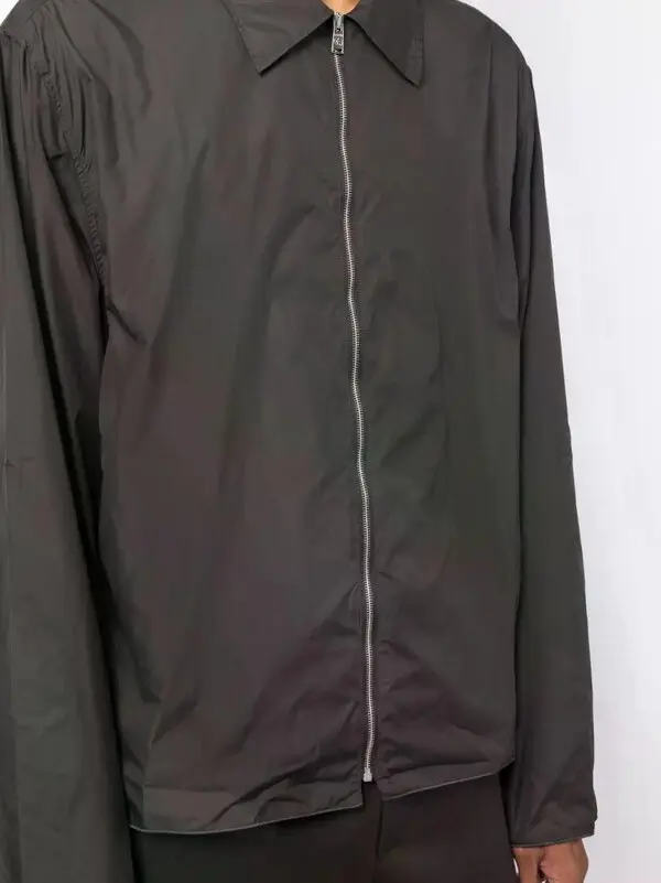 LANVIN Lightweight Zip-up Shirt