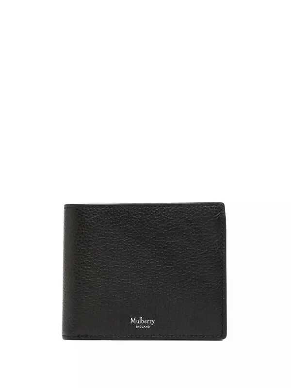 Mulberry Coin-pocket Bi-fold Wallet - Black