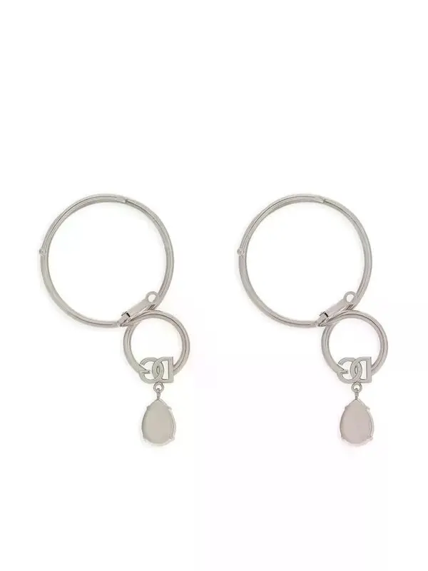Dolce & Gabbana Dg-logo Embellished Ear Cuffs