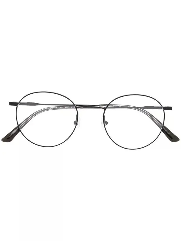 Calvin Klein Round Frame Glasses - Black