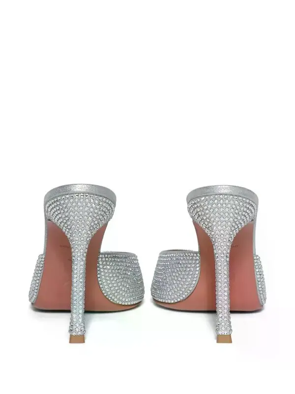 Amina Muaddi 105mm Alexa Sandals