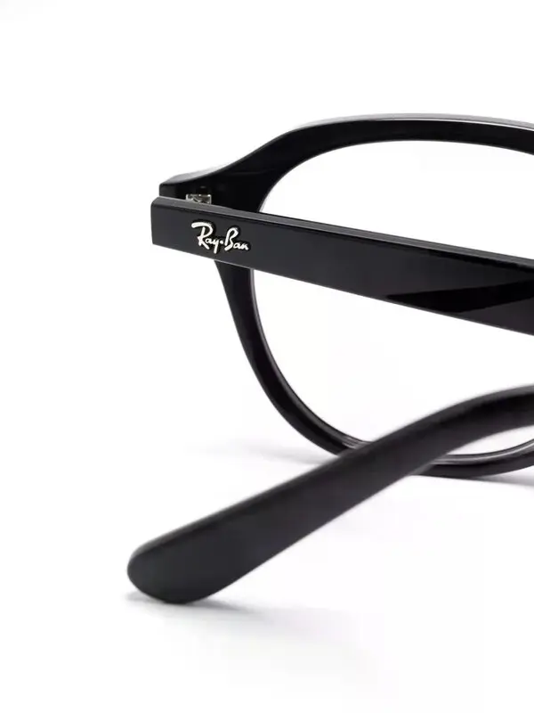 Ray-ban Square-frame Glasses - Black
