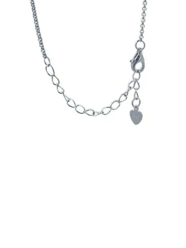JUWELINA PARIS Heart Sapphire Pendant Necklace