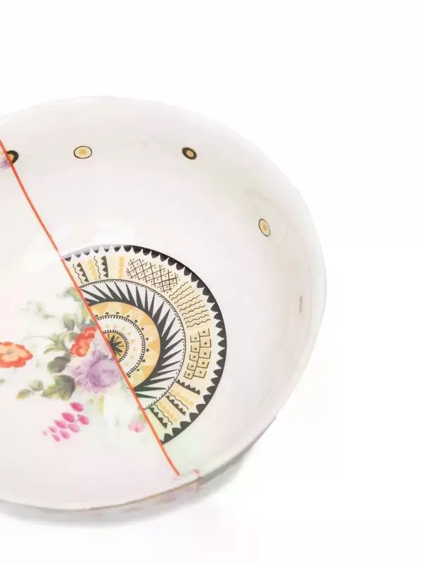 SELETTI Hybrid Contrast-print Bowl