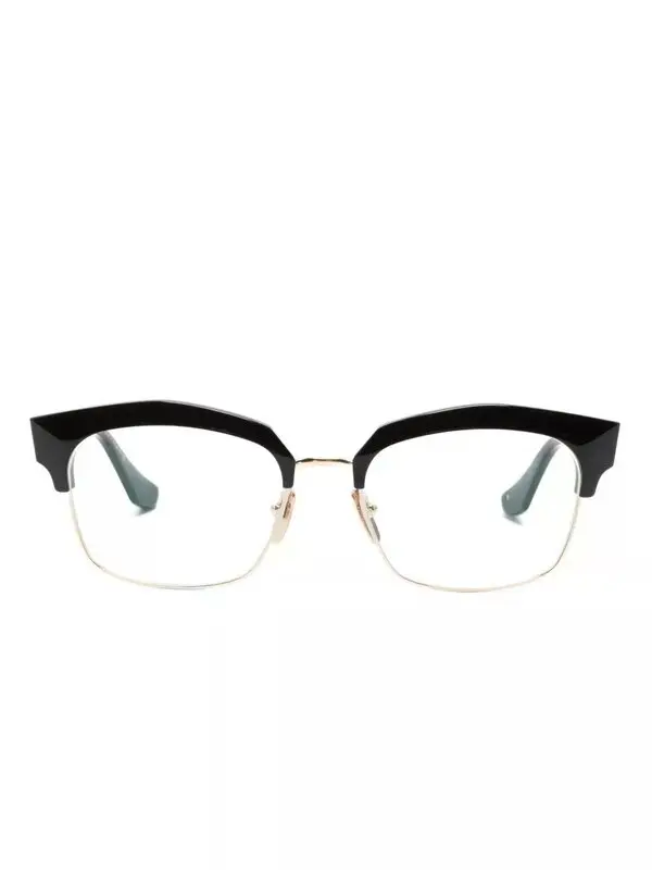 Dita Lotova Square-frame Glasses - Black