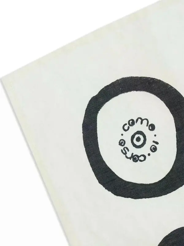 10 CORSO COMO Circles-print Linen Towel