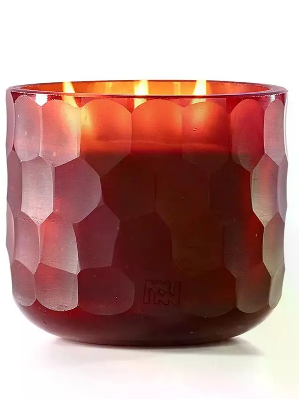 ONNO Small Circle Manyara-scent Candle - Red