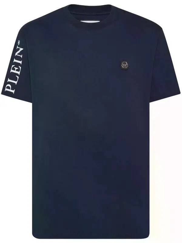 Philipp Plein Logo-patch Cotton T-shirt