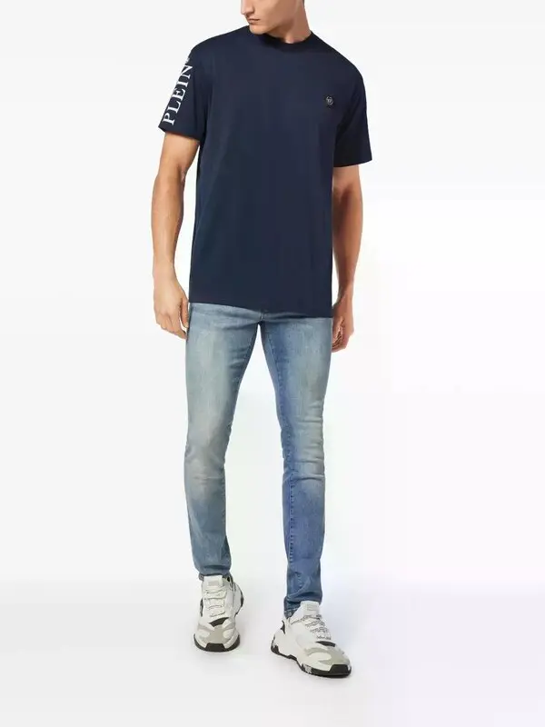 Philipp Plein Logo-patch Cotton T-shirt