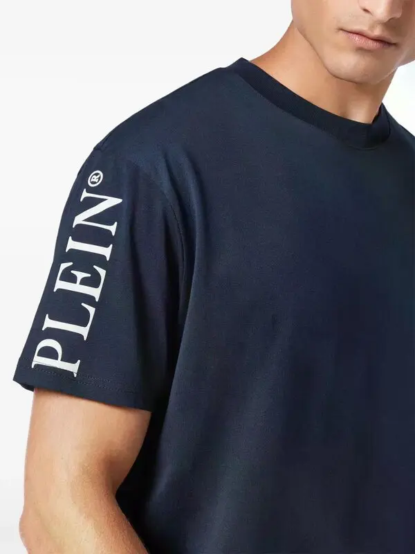 Philipp Plein Logo-patch Cotton T-shirt