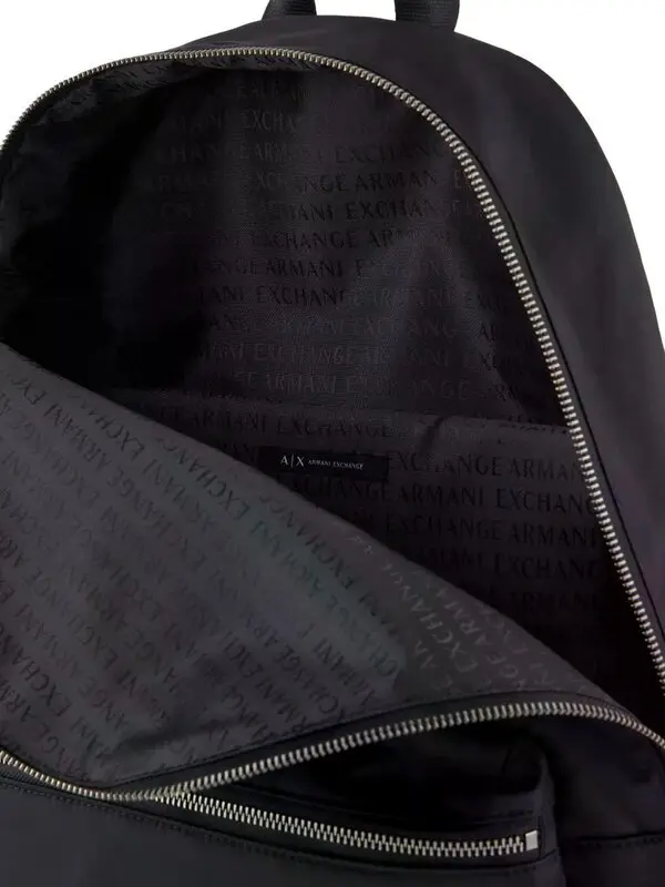 Armani Exchange Logo Patch Backpack