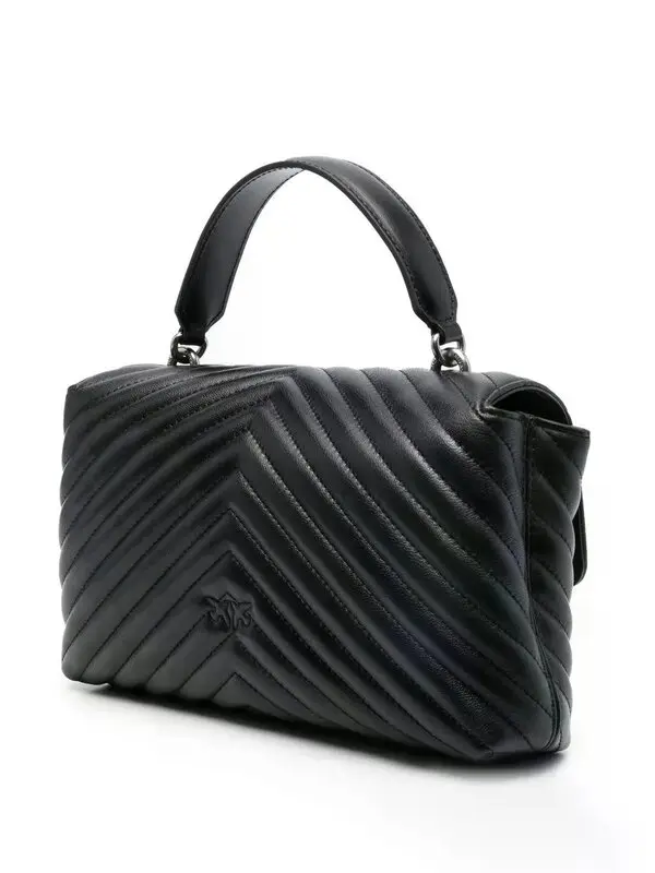 Pinko Love Lady Chevron-quilted Tote Bag
