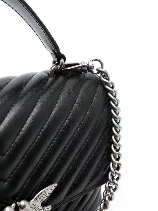 Pinko Love Lady Chevron-quilted Tote Bag