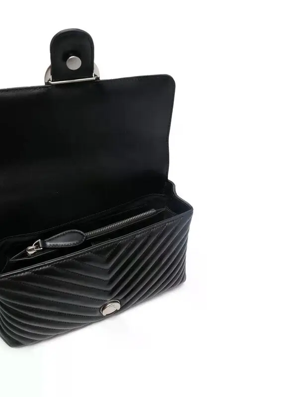 Pinko Love Lady Chevron-quilted Tote Bag