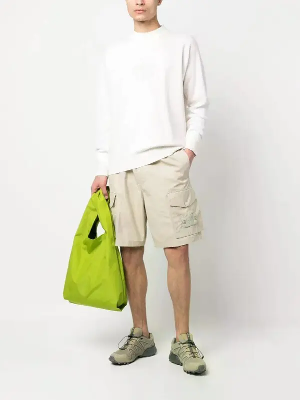 Stone Island Cotton Cargo Shorts
